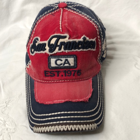 Accessories | San Francisco Destroyed Hat New | Poshmark